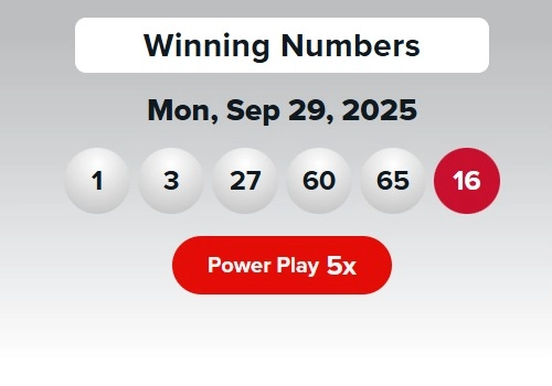 Powerball Winning Numbers for September 29, 2025 – Jackpot Results