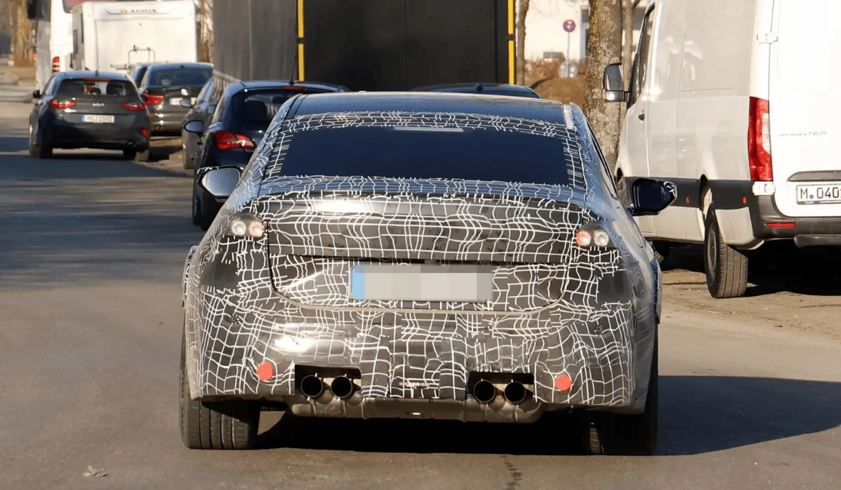 2028 BMW M3 G84 Spy Shots Reveal Hybrid Power & New Design