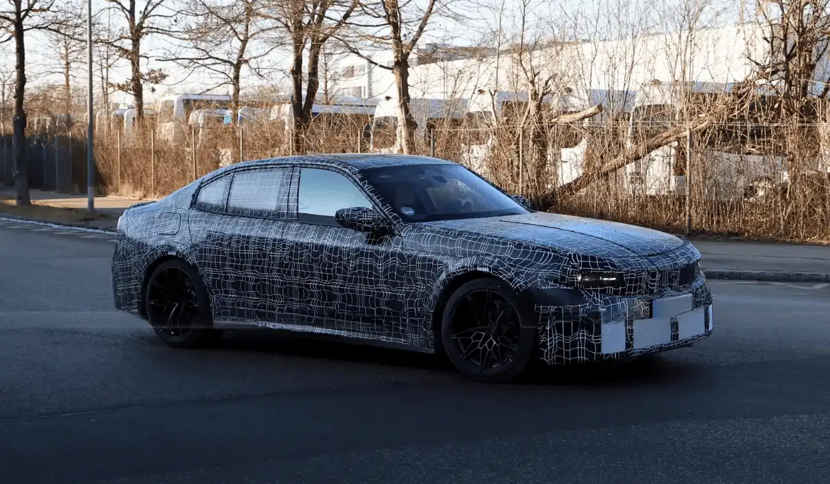 2028 BMW M3 G84 Spy Shots Reveal Hybrid Power & New Design