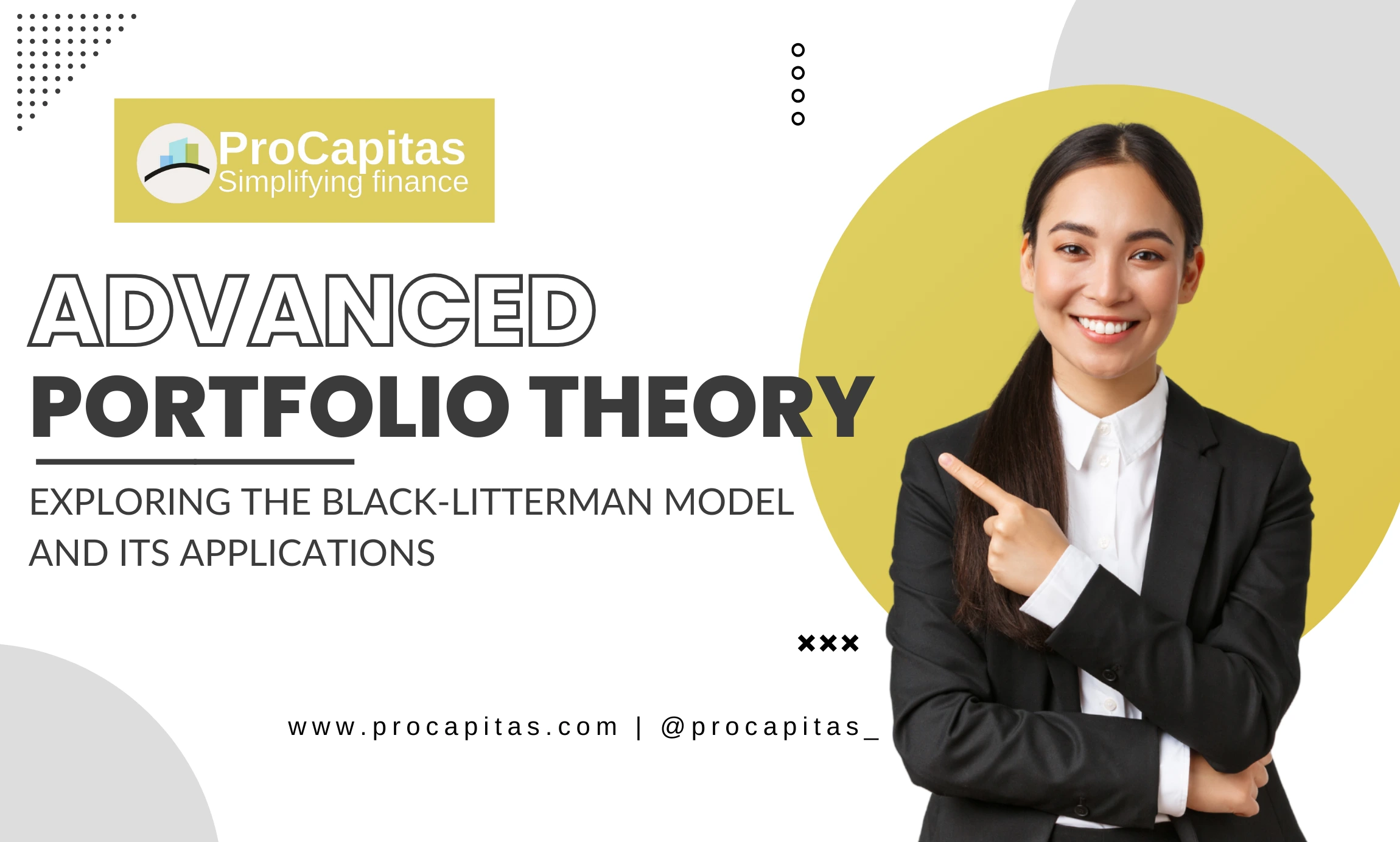Advanced Portfolio Theory: Exploring the Black-Litterman Model and Its ...