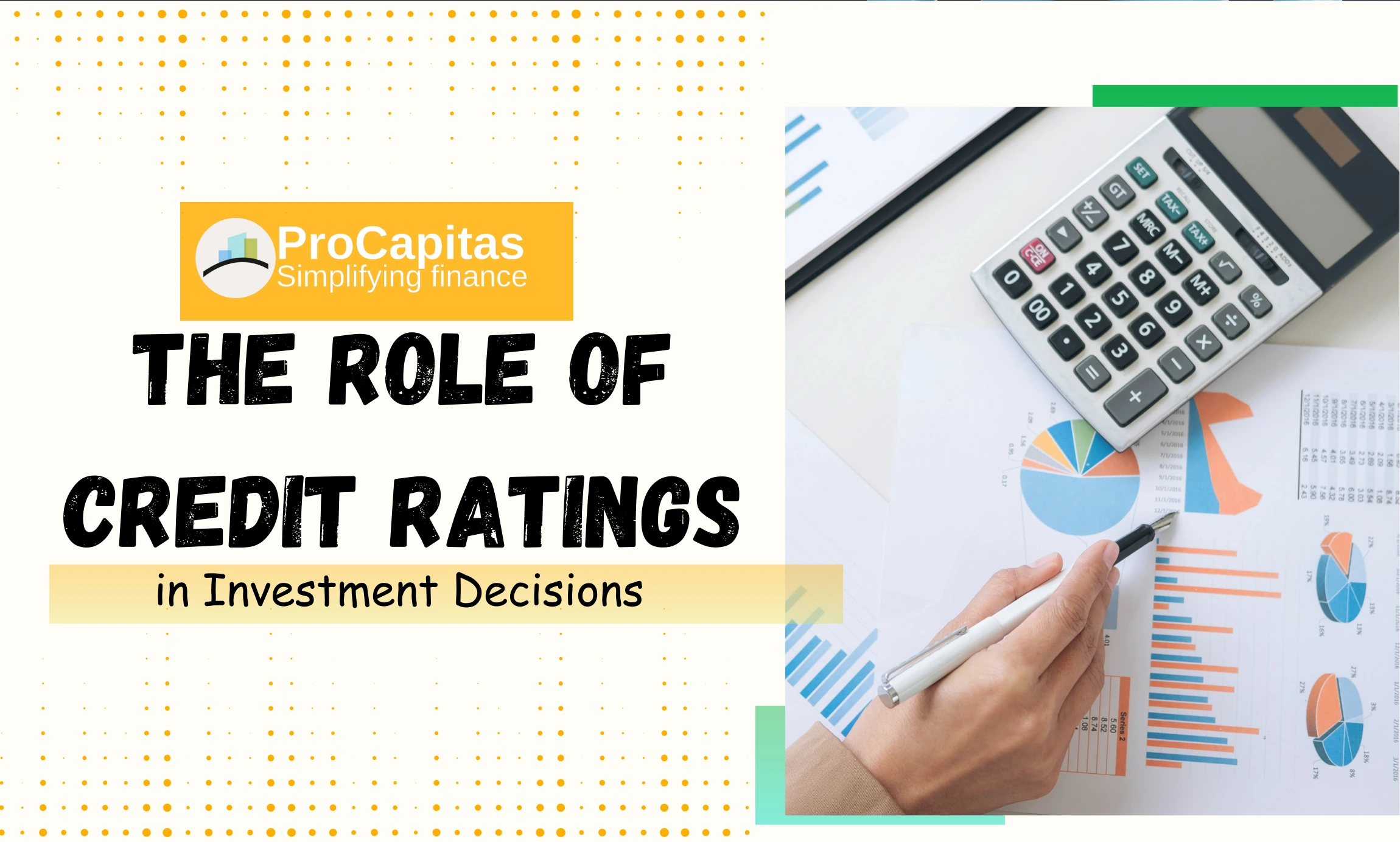 The Role of Credit Ratings in Investment Decisions