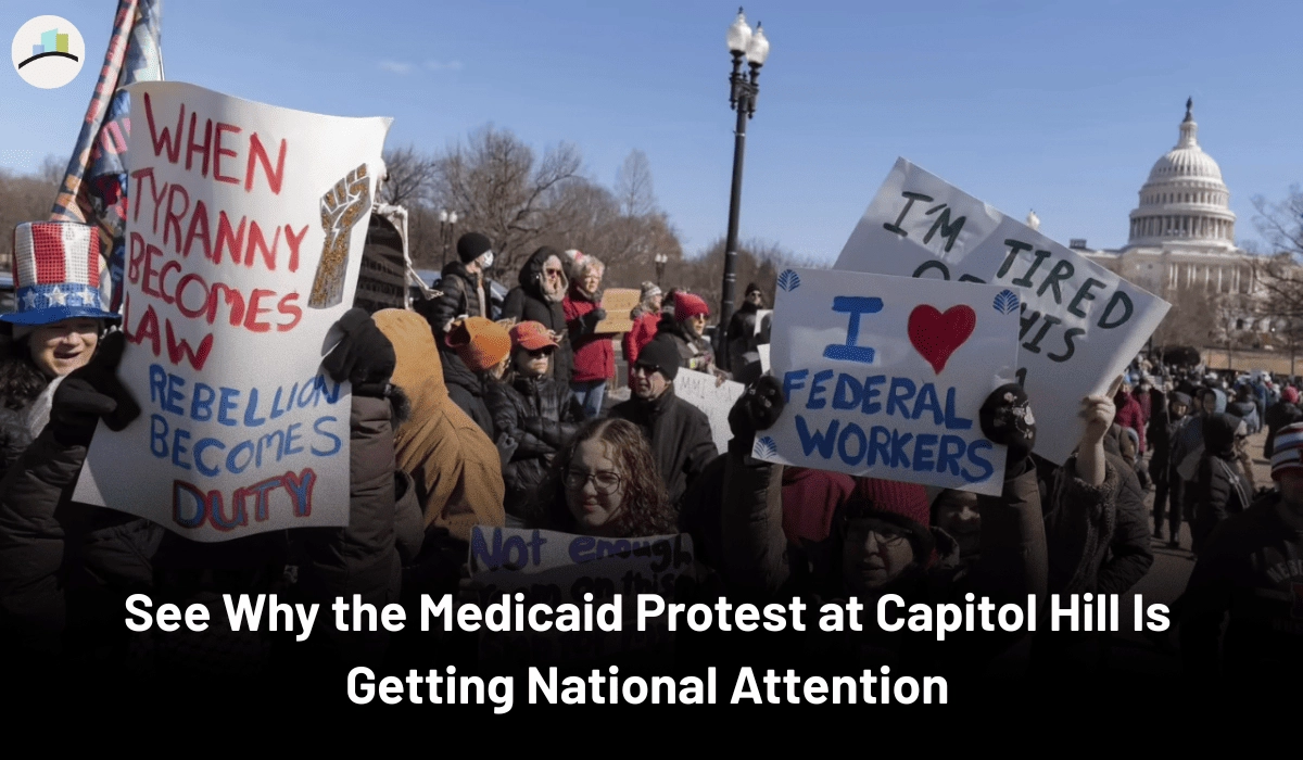 See Why the Medicaid Protest at Capitol Hill Is Getting National Attention