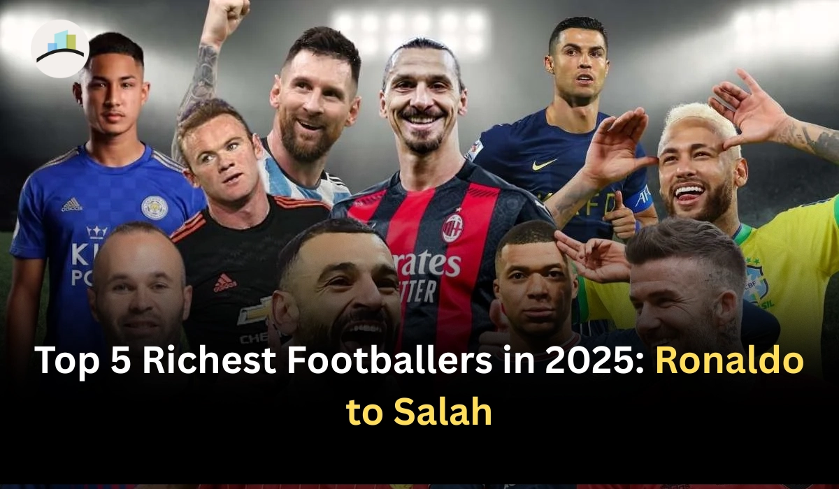 Top 5 Richest Footballers in 2025: Ronaldo to Salah