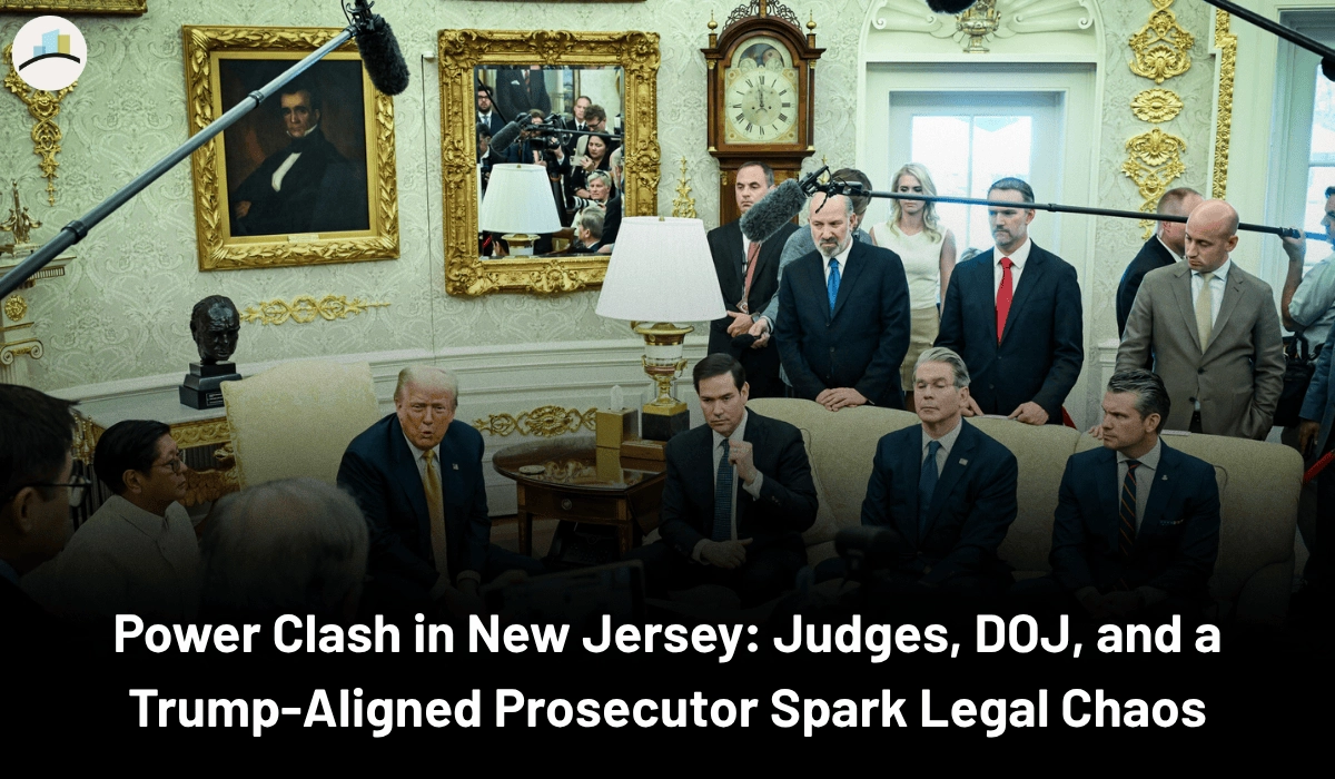 Power Clash in New Jersey: Judges, DOJ, and a Trump-Aligned Prosecutor ...