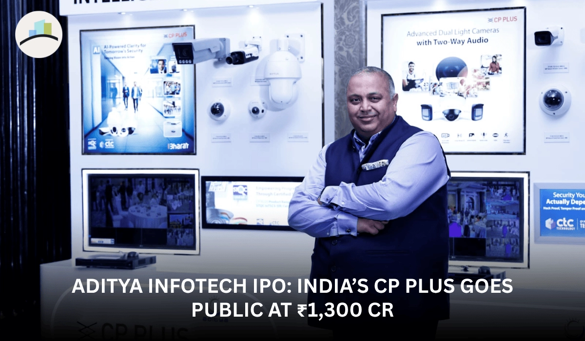 Aditya Infotech IPO: India’s CP Plus Goes Public at ₹1,300 Cr
