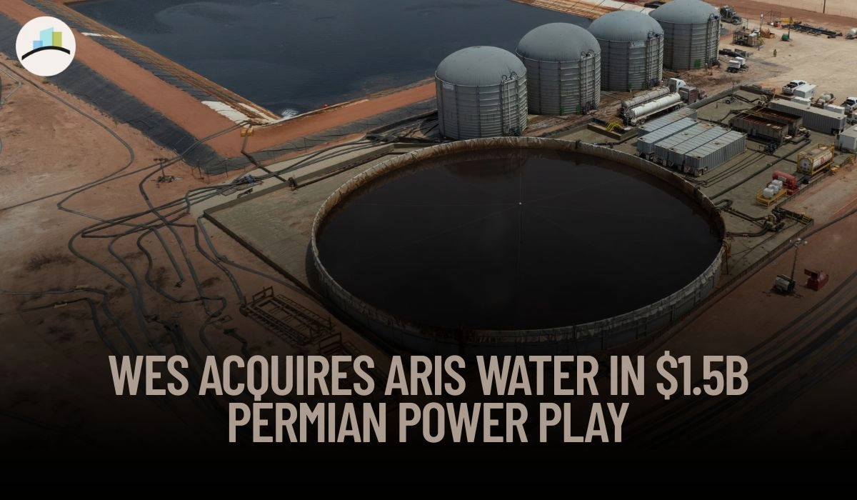 WES Buys Aris Water for $1.5B to Expand Permian Reach
