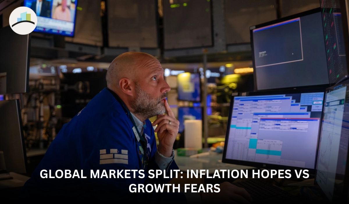 Global Markets Split: Inflation Hopes vs Growth Fears