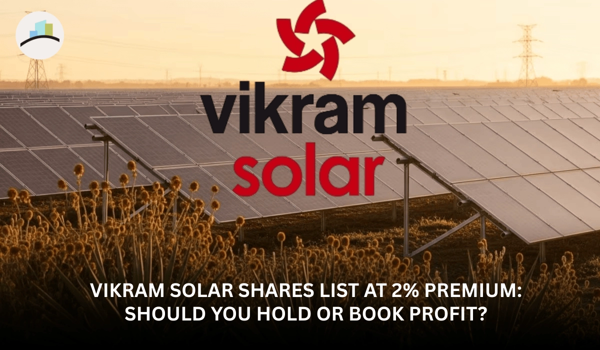 Vikram Solar Shares List at 2% Premium: Should You Hold or Book Profit?
