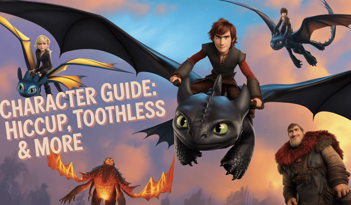 Character Guide: Hiccup, Toothless & More from How to Train Your Dragon