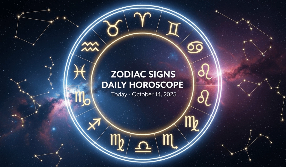Zodiac Signs Daily Horoscope Today, October 14, 2025 – Lucky Color ...