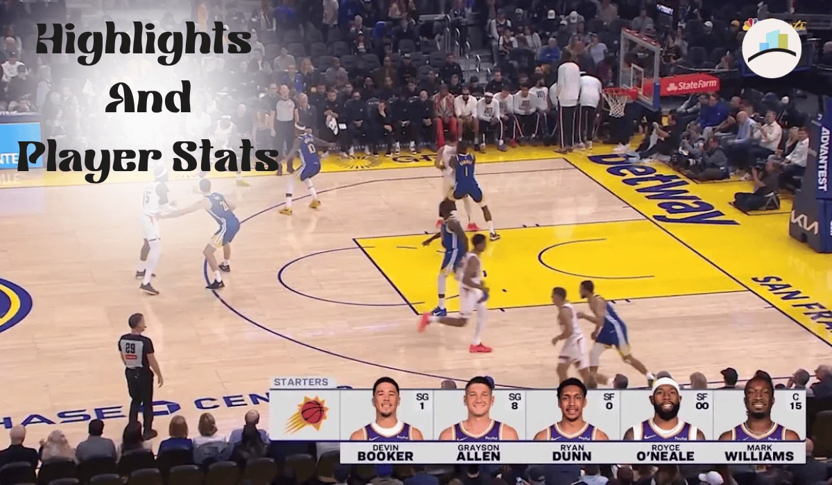 Golden State Warriors vs Phoenix Suns Highlights & Stats — Curry ...