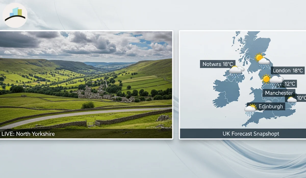 Weather Update: North Yorkshire Cameras & UK Forecast Snapshot