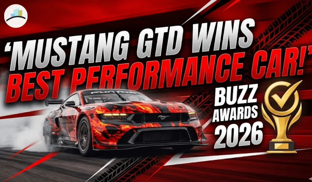 Ford Mustang GTD Wins Best Performance Car at Buzz Awards 2026