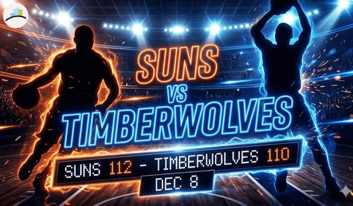 Suns vs Timberwolves Match Report December 8 | NBA Scores & Player Stats