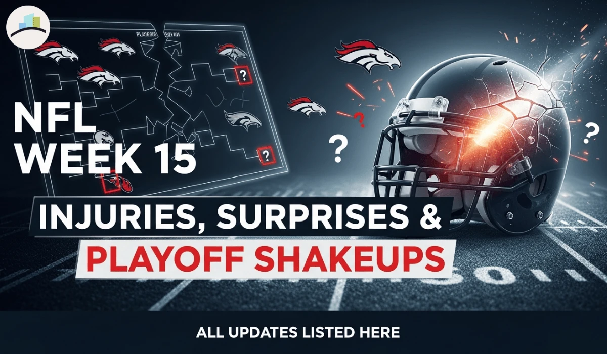 NFL Week 15 : Injuries, Surprises & Playoff Shakeups. All Updates ...
