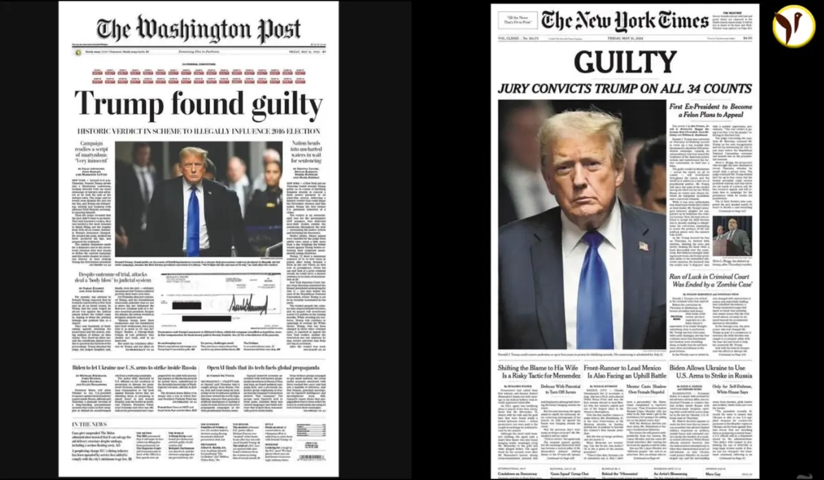 Donald Trump convicted of felony charges in Landmark Trial