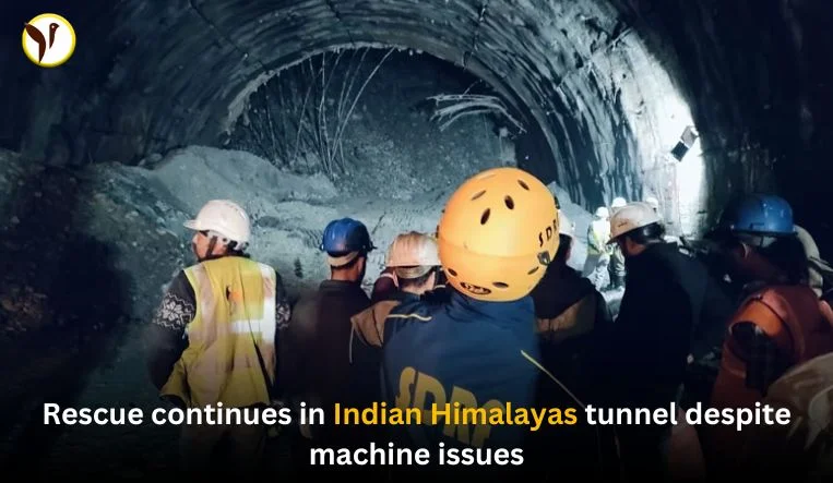 Indian Himalayas Tunnel Collapse: Rescue Efforts Continue Amidst ...